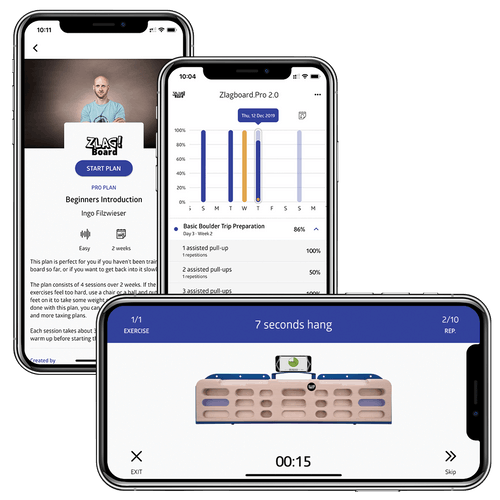 Zlagboard | Personalized Hangboard Training